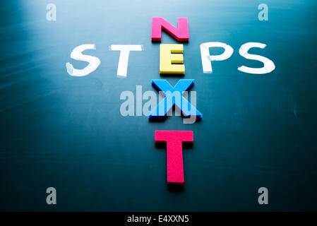 Next Steps Concept Stock Photo - Alamy