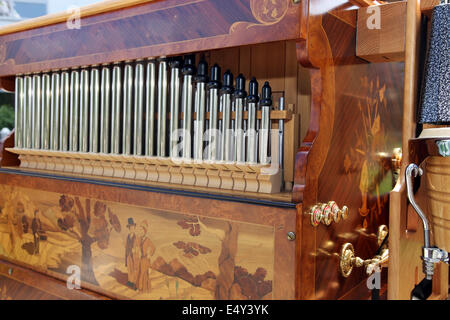 Beautiful pipe organ Stock Photo - Alamy