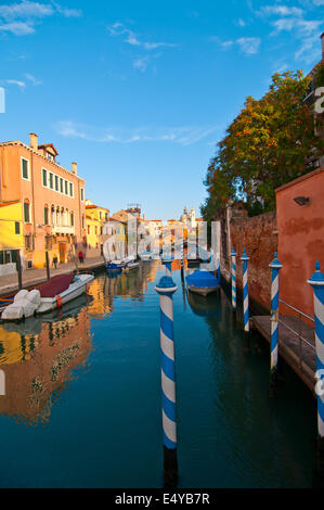 unusual pittoresque view of Venice Italy most touristic place in the ...