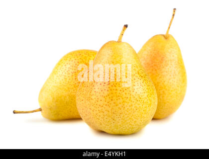 three yellow pears Stock Photo - Alamy