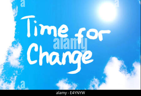 Time for Change concept Stock Photo - Alamy