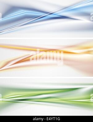 Colourful abstract banners Stock Photo - Alamy