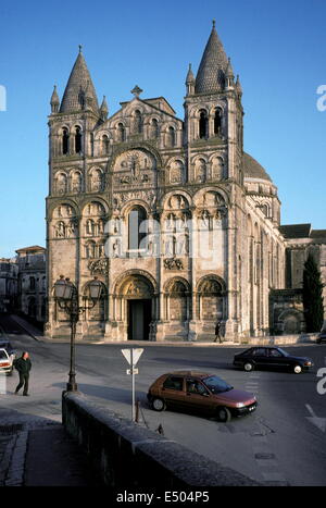 France, Charente, Angouleme, St Pierre cathedral Stock Photo - Alamy