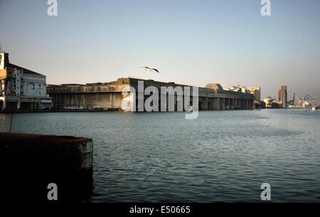 submarine pens st nazaire france the submarine pens built to protect ...