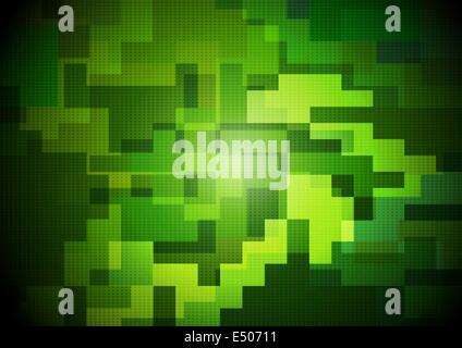 Abstract hi-tech green background Stock Photo - Alamy