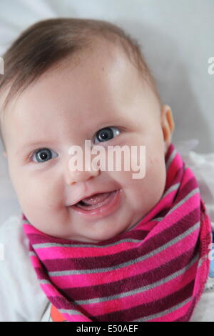 Closeup portrait of cute chubby baby Stock Photo - Alamy