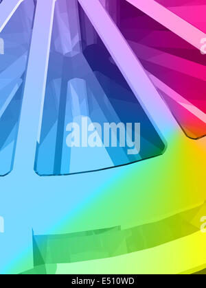 3d machine with glossy light effects Stock Photo - Alamy