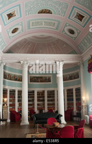 The Adam Library at Kenworth House, Hampstead Heath, London Stock Photo ...