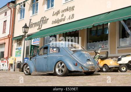 vw beetle cal look California looker style custom car cars customized ...