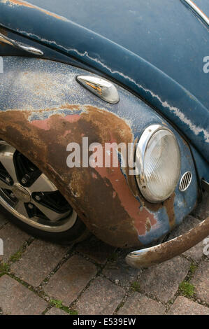 vw beetle cal look California looker style custom car cars customized ...