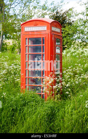 telephone booth in rural area Stock Photo - Alamy