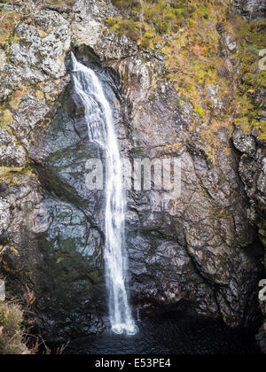 waterfall at foyers loch ness scotland Stock Photo - Alamy