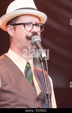 Mr. B The Gentleman Rhymer performing at Guilfest 2014. He performs ...