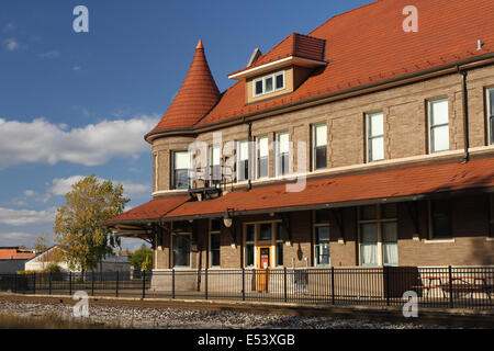 Durand Union Station railroad depot and Michigan Railroad History ...
