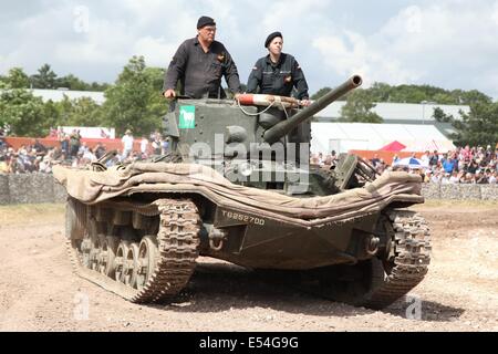 Valentine Mark IX DD Tank D-Day Stock Photo - Alamy