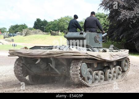 Valentine Mark IX DD Tank D-Day Stock Photo - Alamy