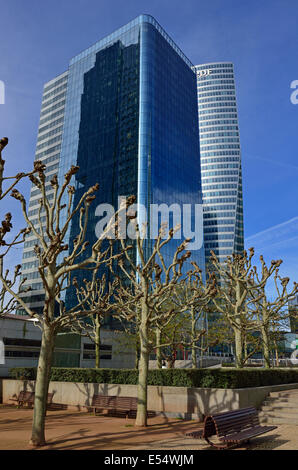 EDF Tower and Opus 12, La Défense, Hauts-de-Seine, Puteaux, Paris ...
