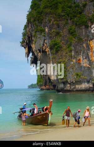 Pranang beach, Railay, Krabi, Thailand Stock Photo - Alamy