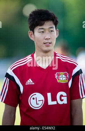 Seekirchen, Austria. 19th July, 2014. Marseille's coach Marco Bielsa ...