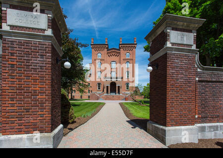 Cowles Hall at Elmira College a coeducational private liberal arts ...