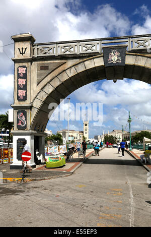 The Chamberlain Bridge in Bridgetown, Barbados Stock Photo - Alamy