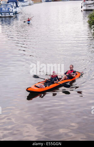 Beccles, Suffolk, UK. 21st July, 2014.The town of Beccles on the ...
