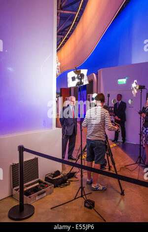 Ian King, CEO of BAE Systems, attended the 2014 Farnborough ...