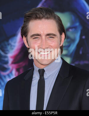 Lee Pace arrives at the premiere of "Guardians Of The Galaxy" at El ...