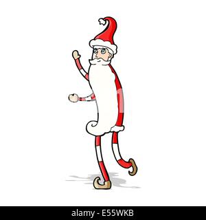 skinny santa claus design Stock Vector Image & Art - Alamy