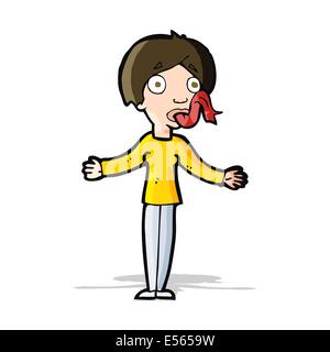 cartoon woman telling lies Stock Vector Image & Art - Alamy