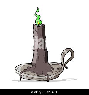 cartoon spooky dribbling candle Stock Vector Image & Art - Alamy