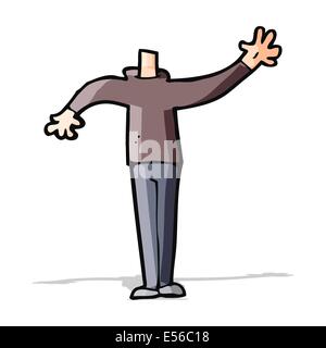 cartoon male body (mix and match cartoons or add own photos Stock ...