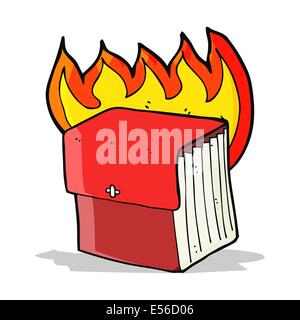 cartoon burning business files Stock Vector Image & Art - Alamy