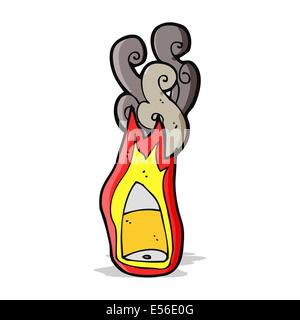 cartoon flaming bullet Stock Vector Image & Art - Alamy