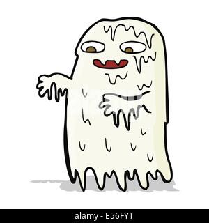 cartoon gross slime ghost Stock Vector Image & Art - Alamy