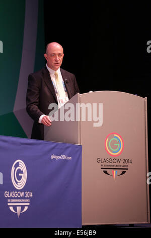 Stewart Harris, Chief Executive of sportscotland during a press ...