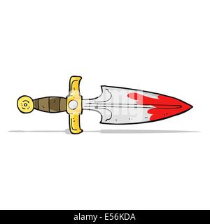 cartoon bloody dagger Stock Vector Image & Art - Alamy