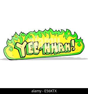 yee hah! cartoon Stock Vector Image & Art - Alamy
