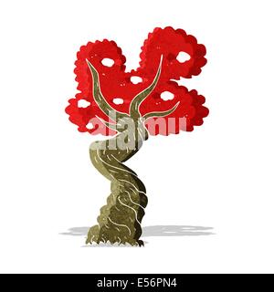 cartoon twisted old tree Stock Vector Image & Art - Alamy