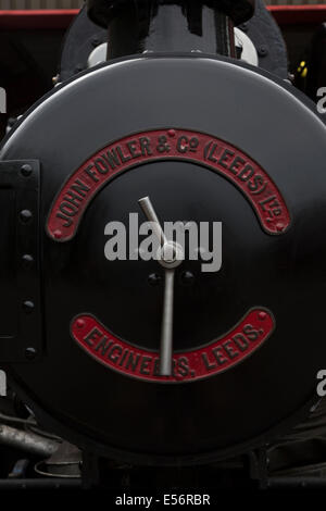 John Fowler of Leeds Traction Engine - Sir Douglas Stock Photo - Alamy