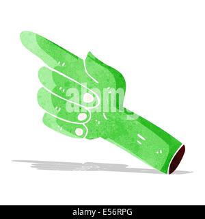 cartoon pointing zombie hand Stock Vector Image & Art - Alamy