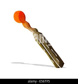 cartoon burnt match Stock Vector Image & Art - Alamy