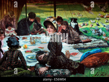 The Luncheon on the Grass (Le déjeuner sur l'herbe), 1863, Edouard ...