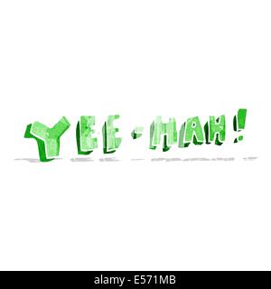 cartoon yeehah symbol Stock Vector Image & Art - Alamy