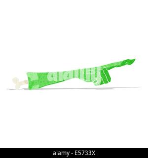 cartoon pointing zombie arm Stock Vector Image & Art - Alamy