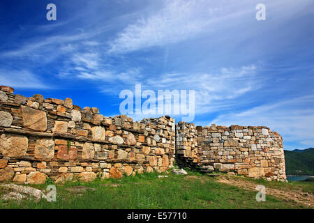 At the archaeological site of Ancient Stageira, birthplace of great ...