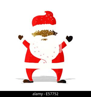 cartoon stressed out santa Stock Vector Image & Art - Alamy