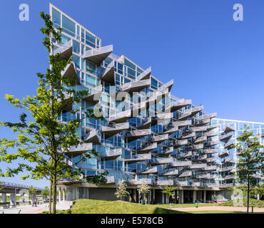 VM Houses, Copenhagen, Denmark. Architect: PLOT, 2013. View of building ...