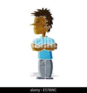 cartoon man refusing to listen Stock Vector Image & Art - Alamy