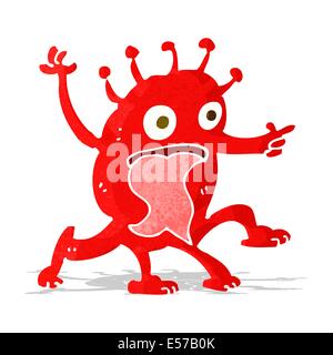 cartoon weird little alien Stock Vector Image & Art - Alamy